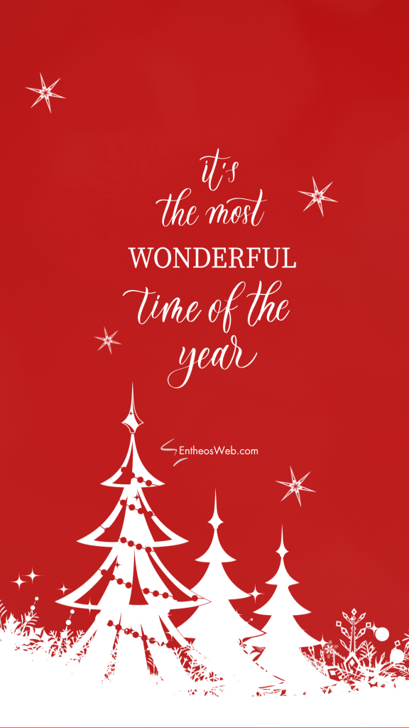 Christmas Phone Wallpaper | EntheosWeb