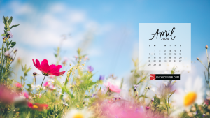 April Calendar Desktop Wallpaper Backgrounds | EntheosWeb