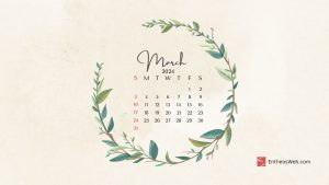 March 2024 Desktop Wallpaper Calendars | EntheosWeb