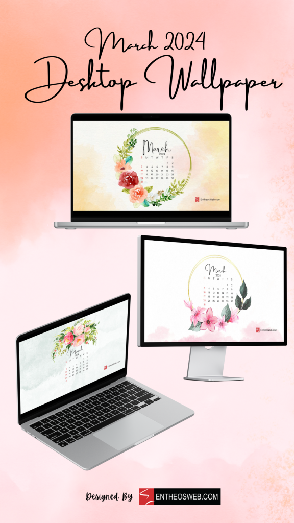 March 2024 Desktop Wallpaper Calendars | EntheosWeb