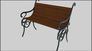 Texturing Basics Maya Tutorial – Texturing a Park Bench | EntheosWeb