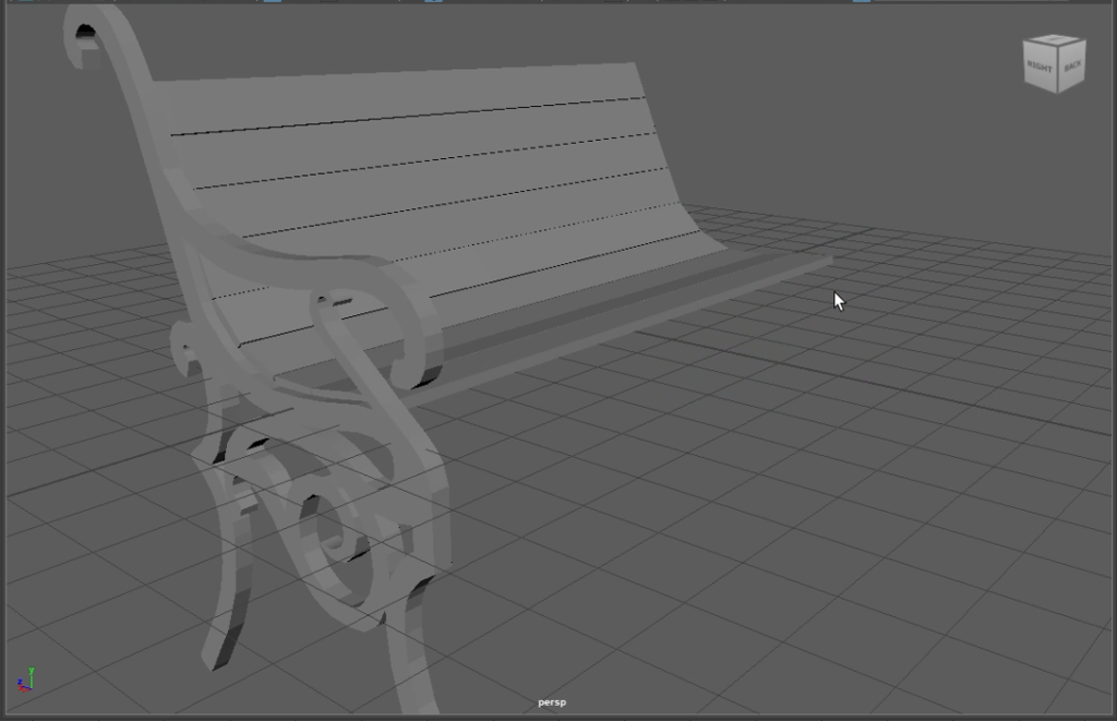 Texturing Basics Maya Tutorial – Texturing a Park Bench | EntheosWeb
