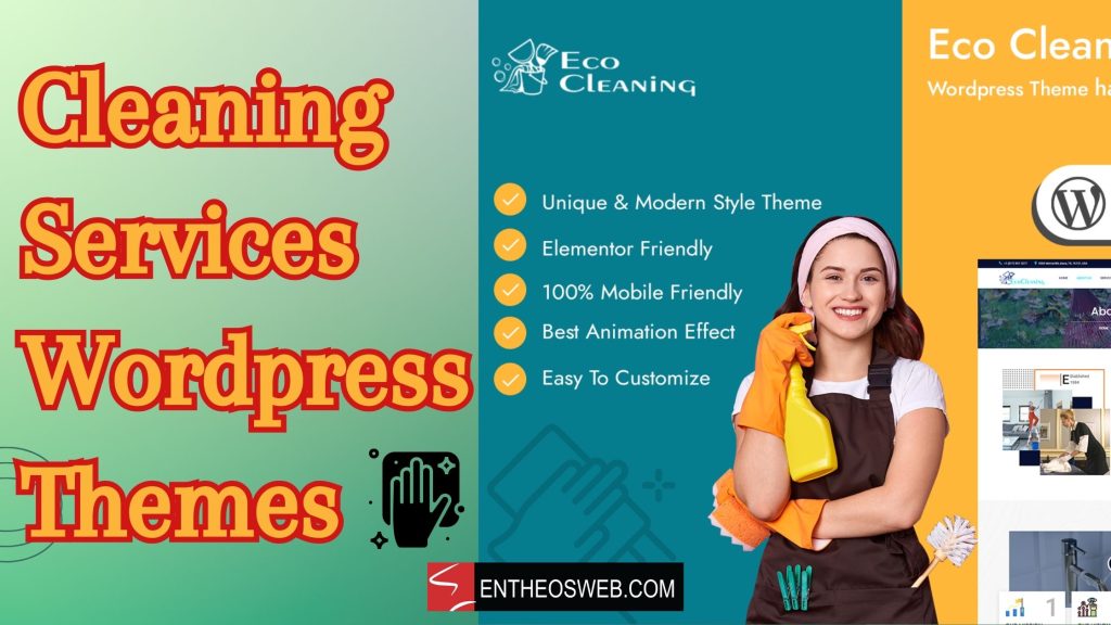 Cleaning Services WordPress Themes | EntheosWeb