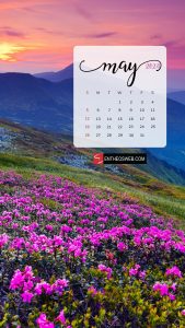 May 2024 Phone Wallpaper Calendar | EntheosWeb