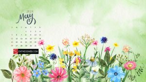 May 2024 Calendar Desktop Wallpaper » EntheosWeb