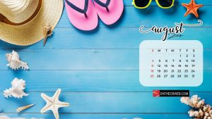 August Calendar Desktop Wallpaper Backgrounds » EntheosWeb