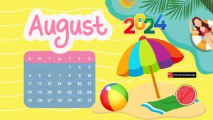 August Calendar Desktop Wallpaper Backgrounds » EntheosWeb