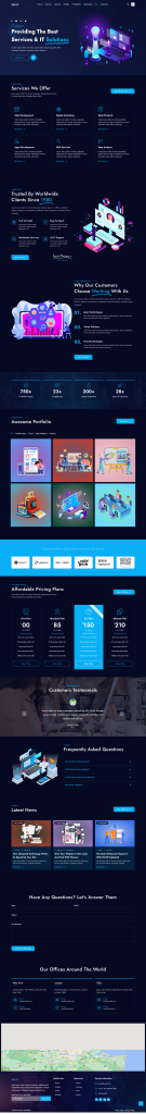 Featured Template: Flex-IT | Business Services & IT Solutions ...