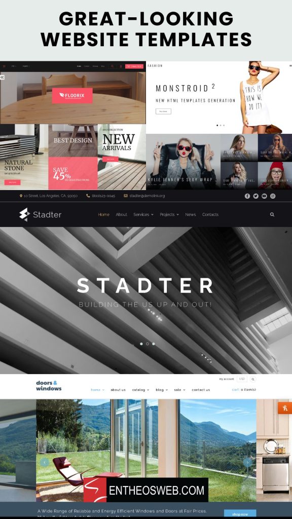 Great-looking Website Templates | EntheosWeb