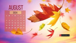 August Calendar Desktop Wallpaper Backgrounds | EntheosWeb