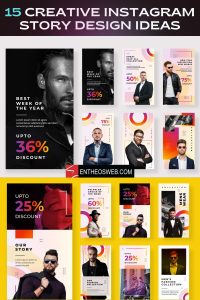 15 Creative Instagram Story Design Ideas | EntheosWeb
