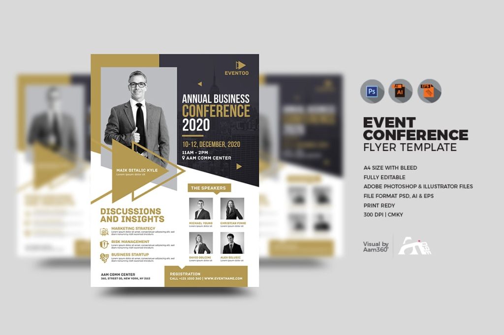 50 Creative Flyer & Poster Design Ideas | EntheosWeb