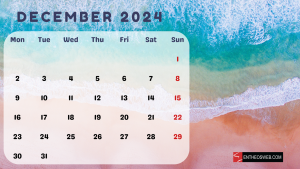 December 2024 Calendar Desktop Wallpaper | EntheosWeb