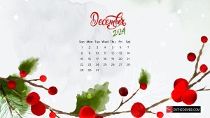 December 2024 Calendar Desktop Wallpaper | EntheosWeb