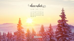December 2024 Calendar Desktop Wallpaper | EntheosWeb
