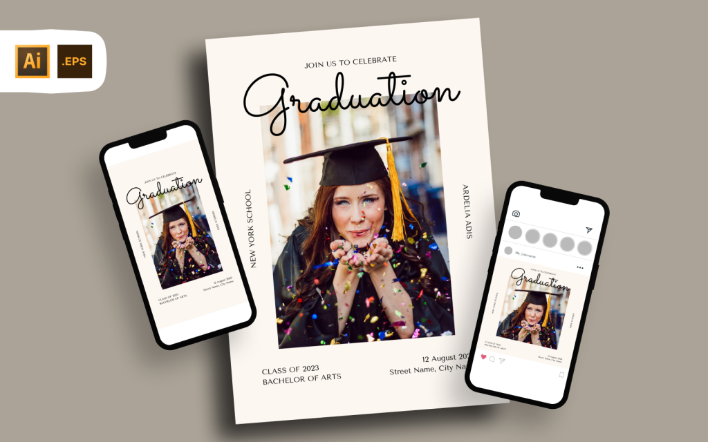 Graduation Invitation Design Ideas and Templates | EntheosWeb