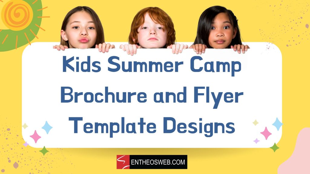 Kids Summer Camp Brochure and Flyer Template Designs | EntheosWeb