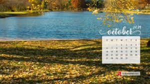 October 2024 Calendar Desktop Wallpaper Backgrounds & Screensavers ...