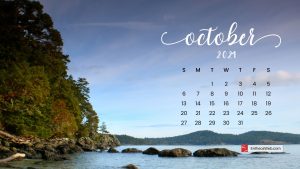 October 2024 Calendar Desktop Wallpaper Backgrounds & Screensavers ...