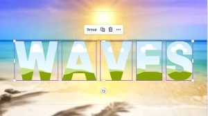 How to add videos inside alphabets in Canva using frame effect | EntheosWeb