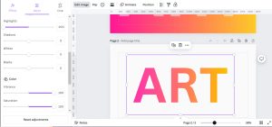 Applying Gradients Color to Text in Canva | EntheosWeb
