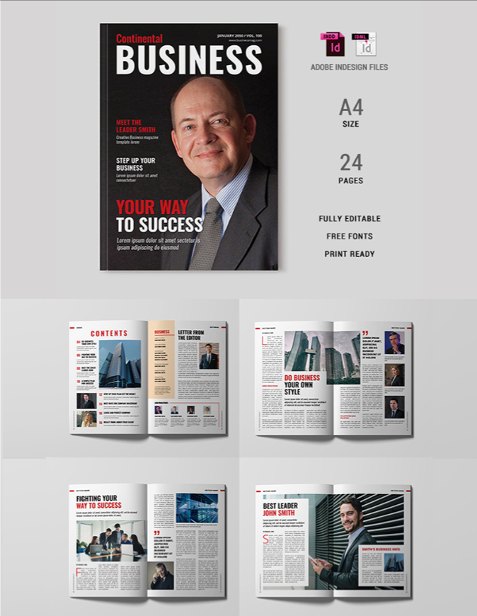 Magazine Design Ideas and Templates | EntheosWeb