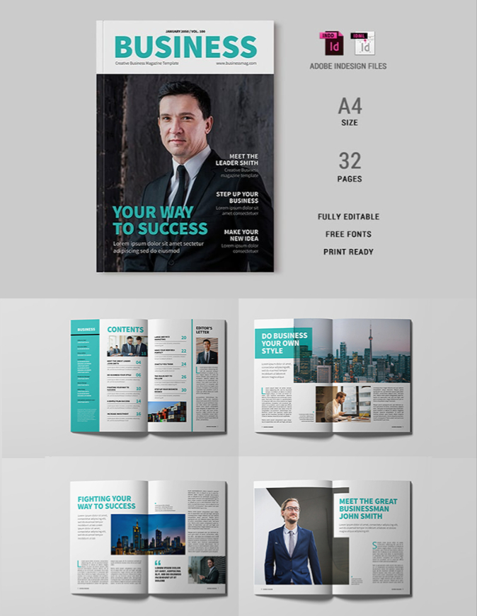 Magazine Design Ideas and Templates | EntheosWeb