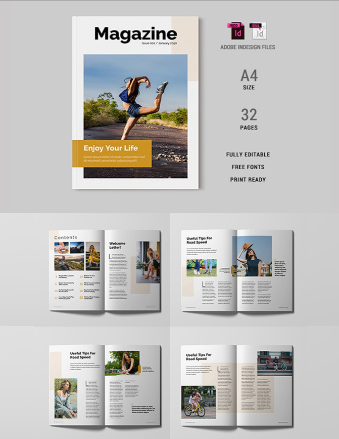 Magazine Design Ideas and Templates | EntheosWeb