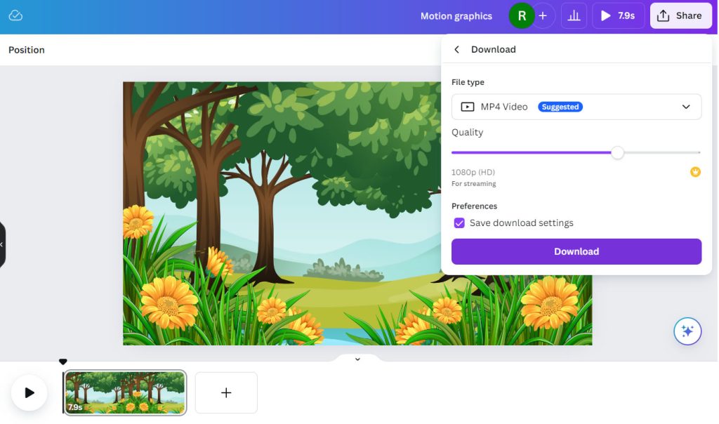 Learn how to create a simple Motion Graphics Animation for beginners in ...
