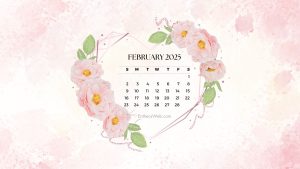 February 2025 Desktop Wallpaper Calendars | EntheosWeb