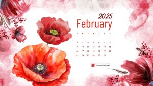 February 2025 Desktop Wallpaper Calendars | EntheosWeb