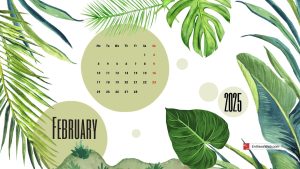 February 2025 Desktop Wallpaper Calendars | EntheosWeb
