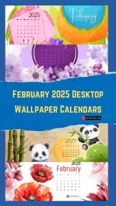 February 2025 Desktop Wallpaper Calendars | EntheosWeb
