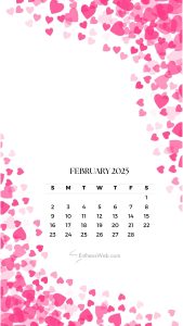 February 2025 Phone Wallpaper | EntheosWeb