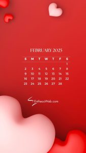 February 2026 Phone Wallpaper | EntheosWeb
