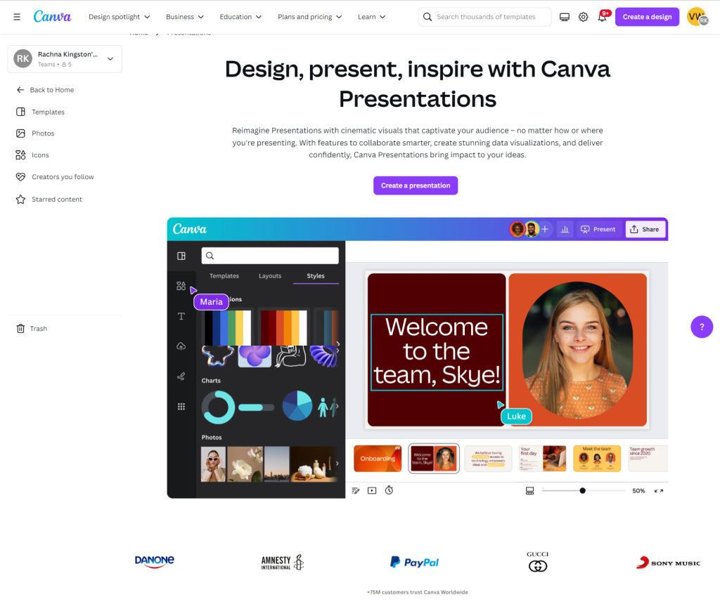 Free Online Presentation Makers | EntheosWeb