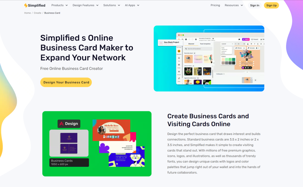 AI Business Card Makers | EntheosWeb