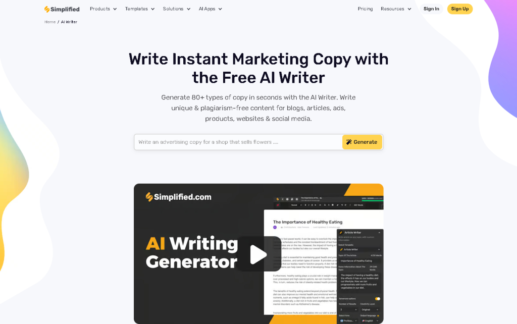 Best AI Text and Content Generators | EntheosWeb
