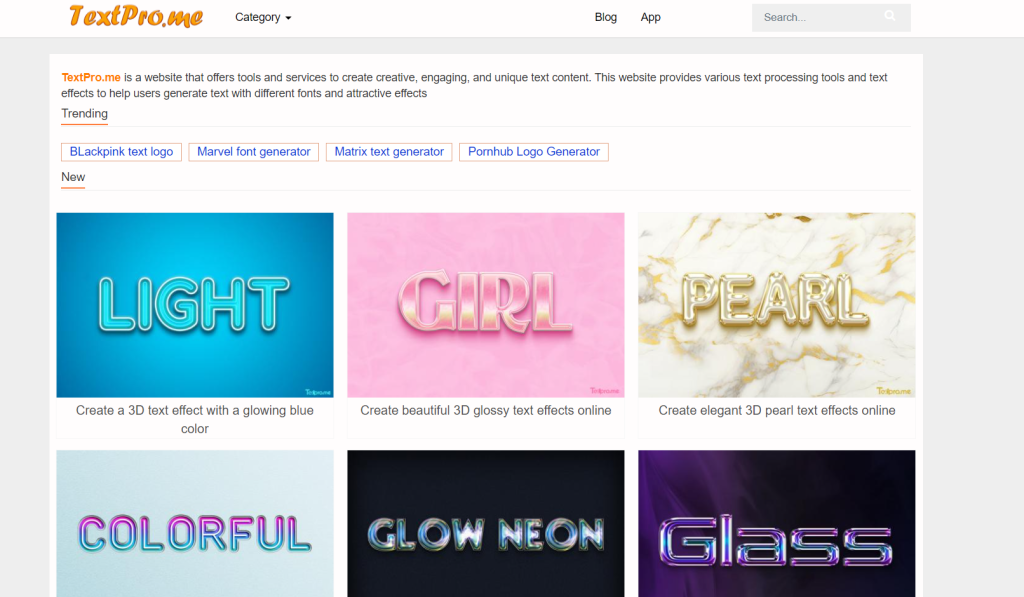 Free Text Effect Makers | EntheosWeb