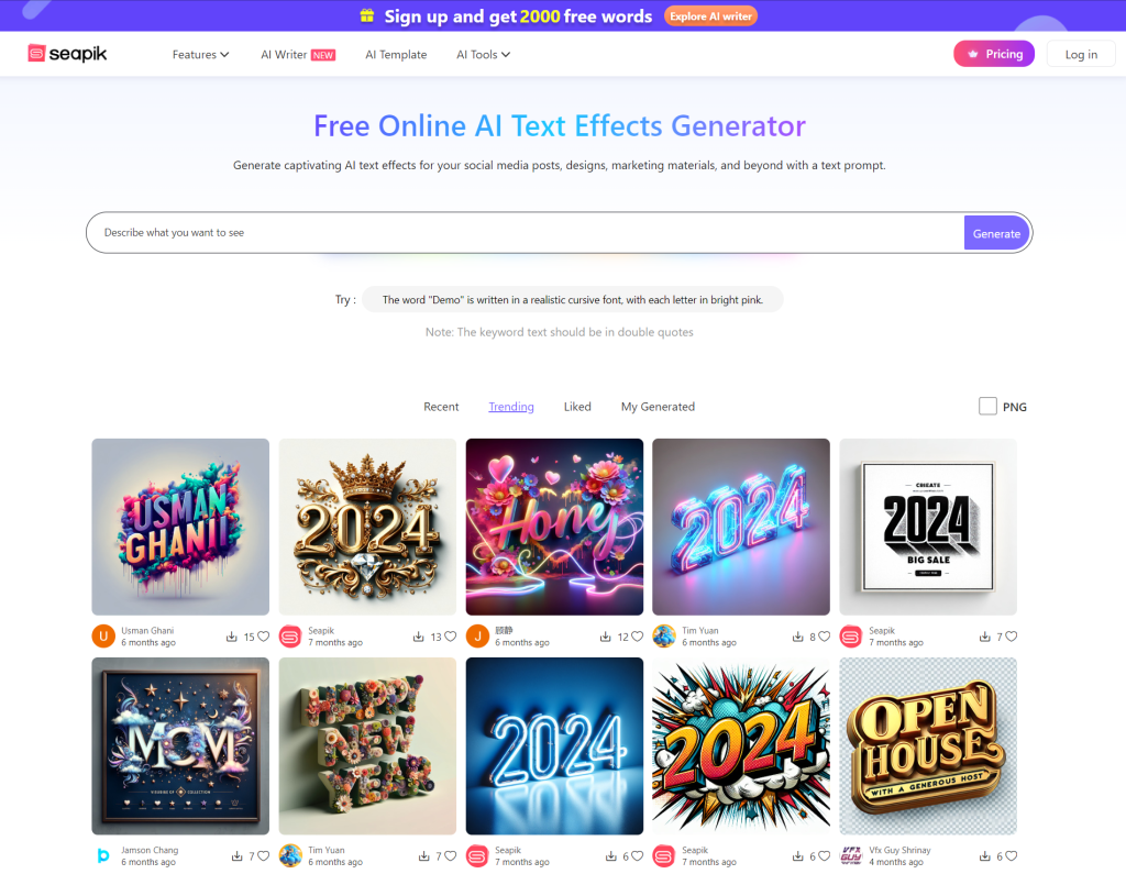 Free Text Effect Makers | EntheosWeb