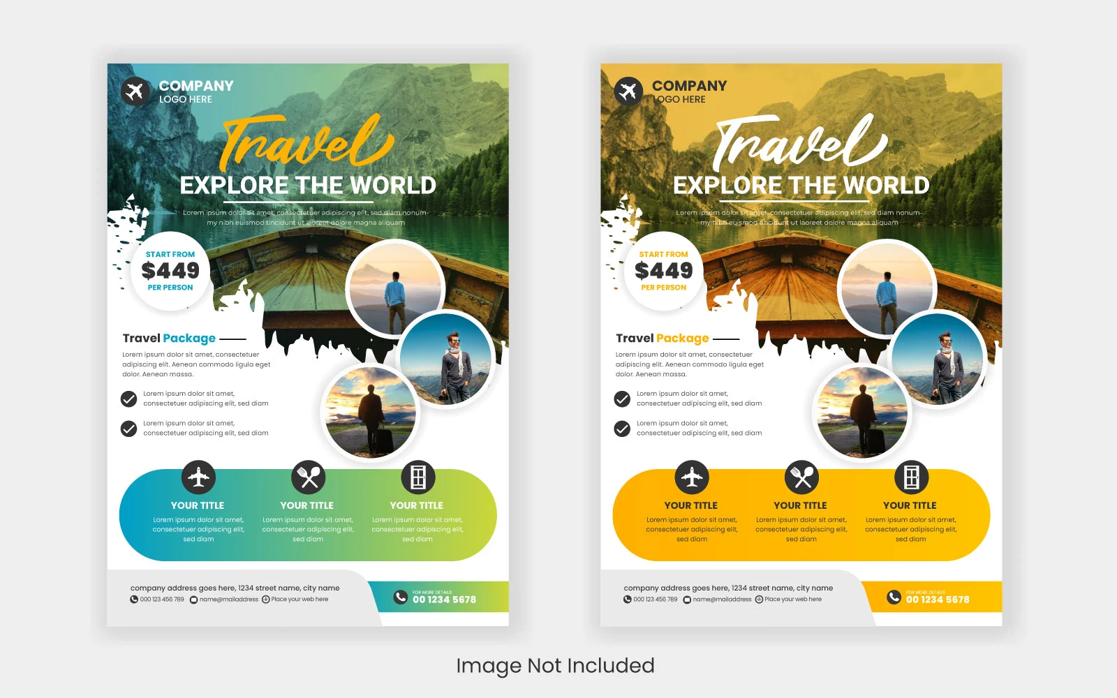 Travel Flyer Design Ideas | EntheosWeb