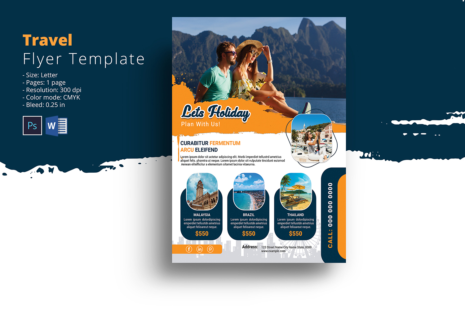 Travel Flyer Design Ideas | EntheosWeb