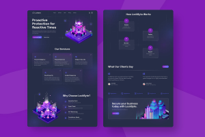 Cyber Security Website Templates | EntheosWeb