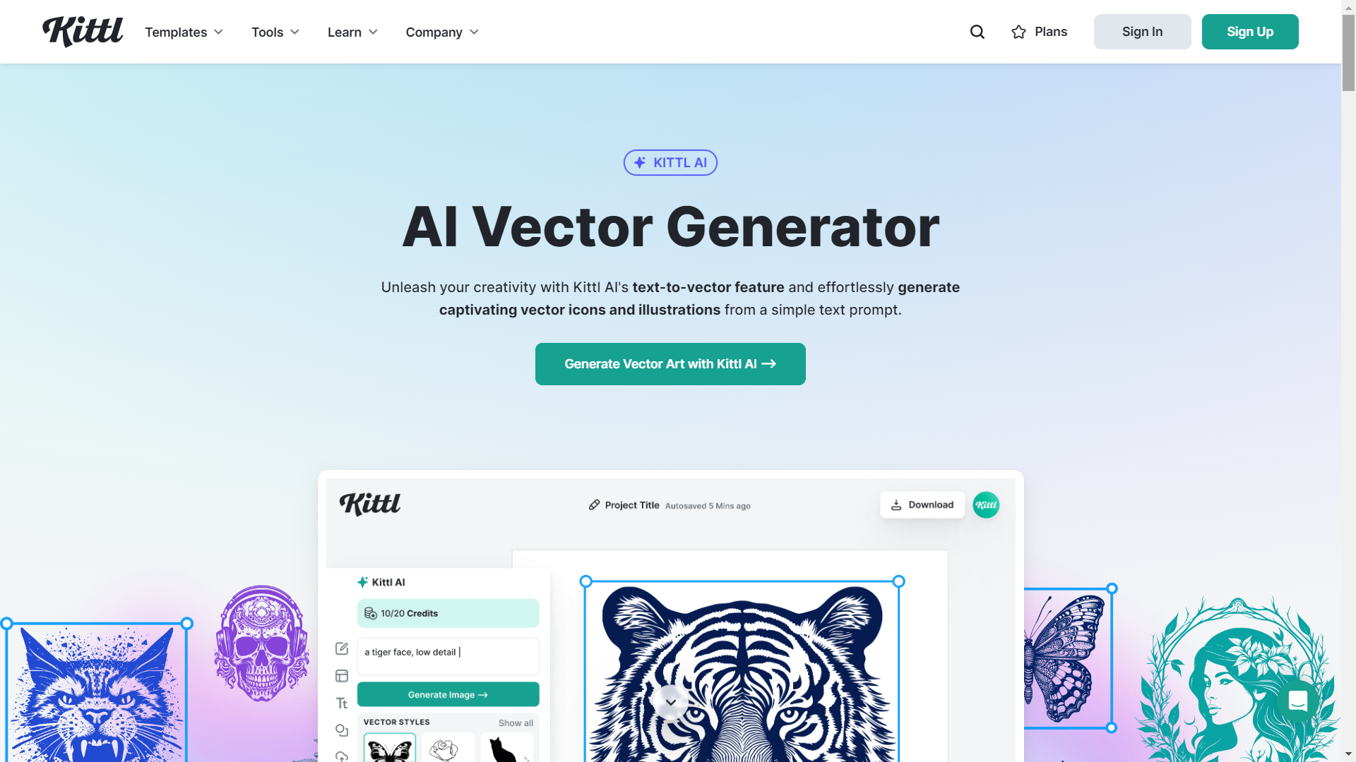 AI Text to Vectors | EntheosWeb