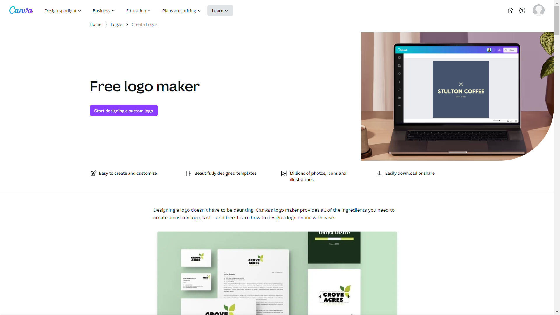Free Logo Maker Tools | EntheosWeb