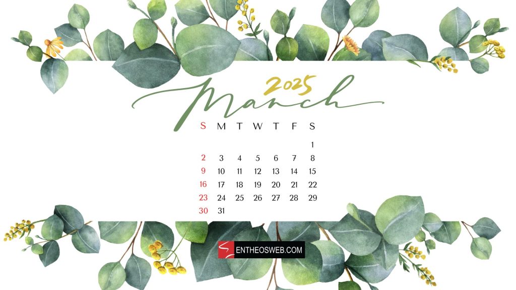 March Desktop Wallpaper Backgrounds & Screensavers 2026 » EntheosWeb