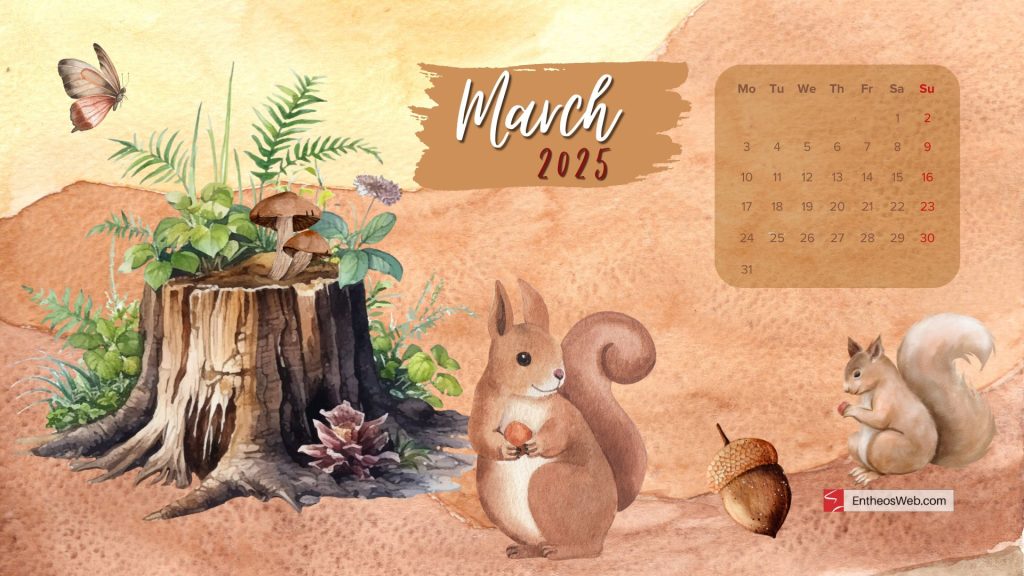 March 2025 Desktop Wallpaper Backgrounds & Screensavers | EntheosWeb