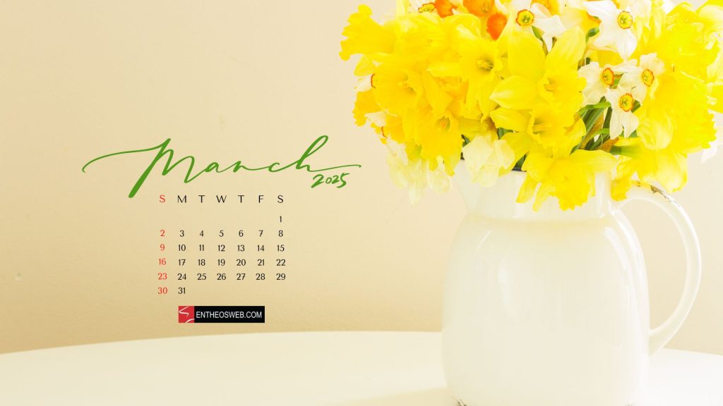 March Desktop Wallpaper Backgrounds & Screensavers 2026 | EntheosWeb