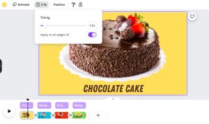 Create a Swipe Motion Animation in Canva | EntheosWeb