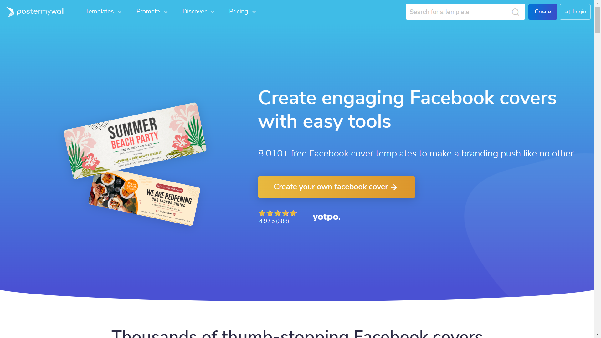 Free Facebook Cover Makers | EntheosWeb